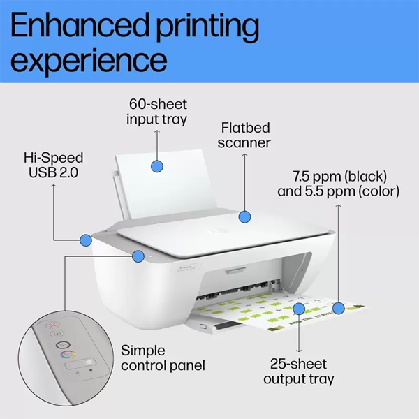 Buy HP DeskJet Ink Advantage 2338 Multi-function Color Inkjet (Ink ...