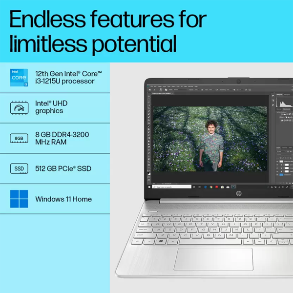 Buy HP Intel Core i3 12th Gen - (8 GB/SSD/512 GB SSD/Windows 11 Home ...
