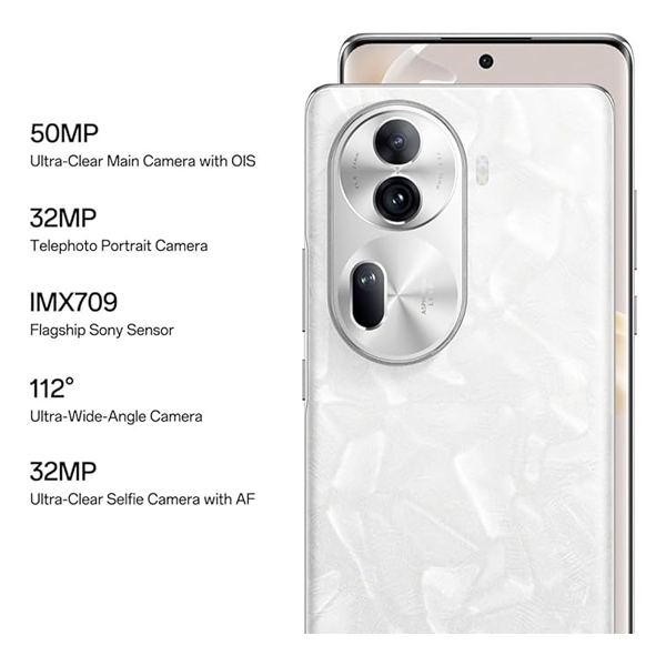 Buy OPPO Reno11 Pro 5G (12 GB RAM, 256 GB) Pearl White Mobile Phone ...