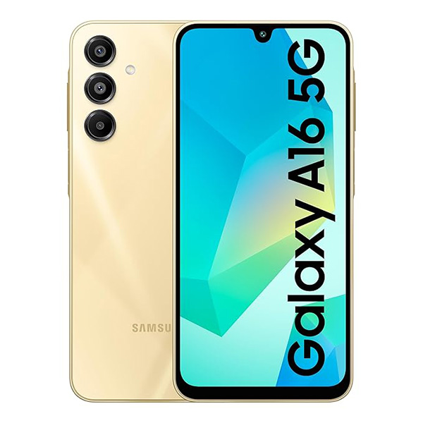 Buy Samsung Galaxy A16 5G (8 GB RAM + 128 GB) Gold Mobile Phone ...
