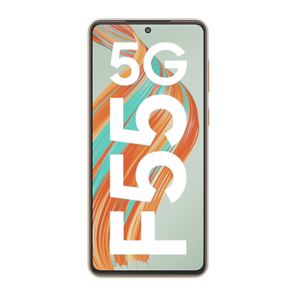 Buy Samsung Galaxy F55 5G (8 GB RAM + 256 GB) Apricot Crush Mobile Phone - Vasanth & Co