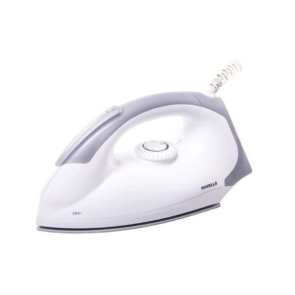 Havells ORO 1000 Watt Dry Iron Box (Grey) | Vasanth & Co