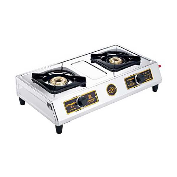 Premier 2 Burner Stainless Steel Elite Gas Stove | Vasanth & Co