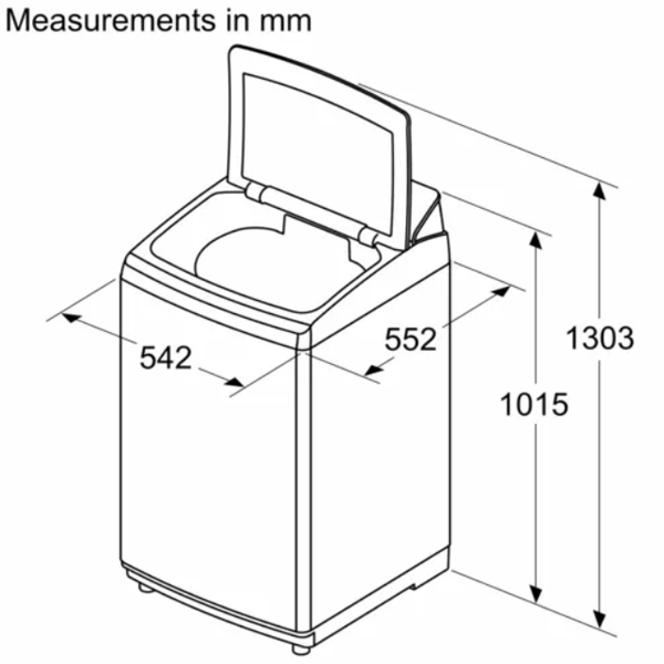 Buy Home Appliances online India-Vasanth & Co Buy Bosch 7.5 Kg WOE751W0IN Top Load Washing ...